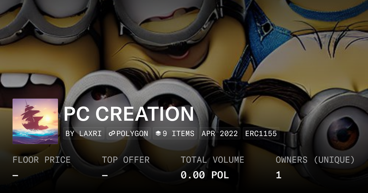 PC CREATION - Collection | OpenSea