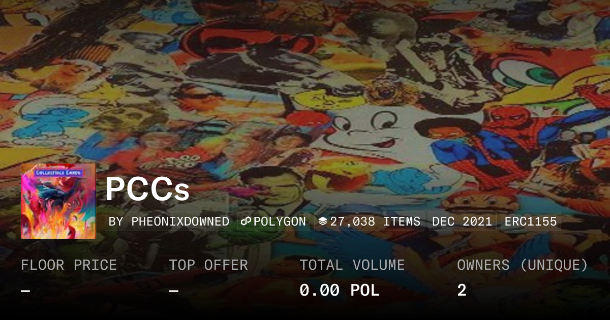PCCs - Collection | OpenSea
