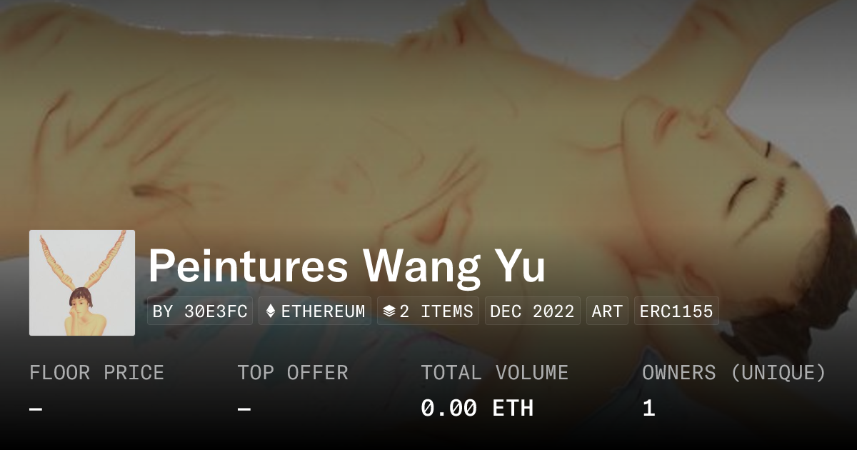 Peintures Wang Yu - Collection | OpenSea