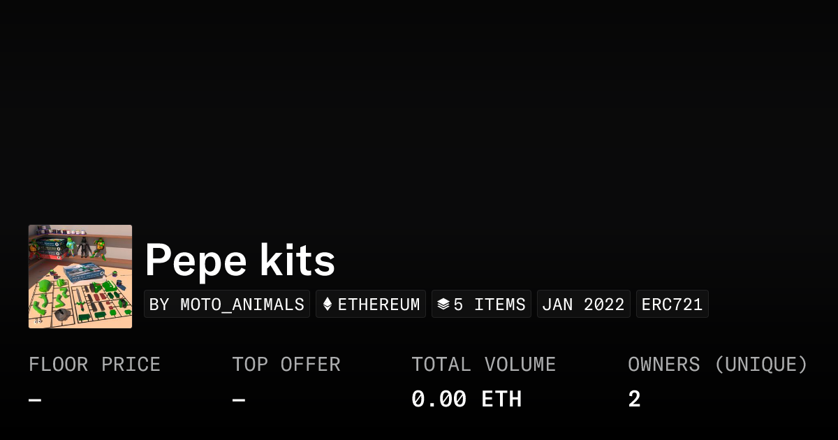 Pepe kits - Collection | OpenSea