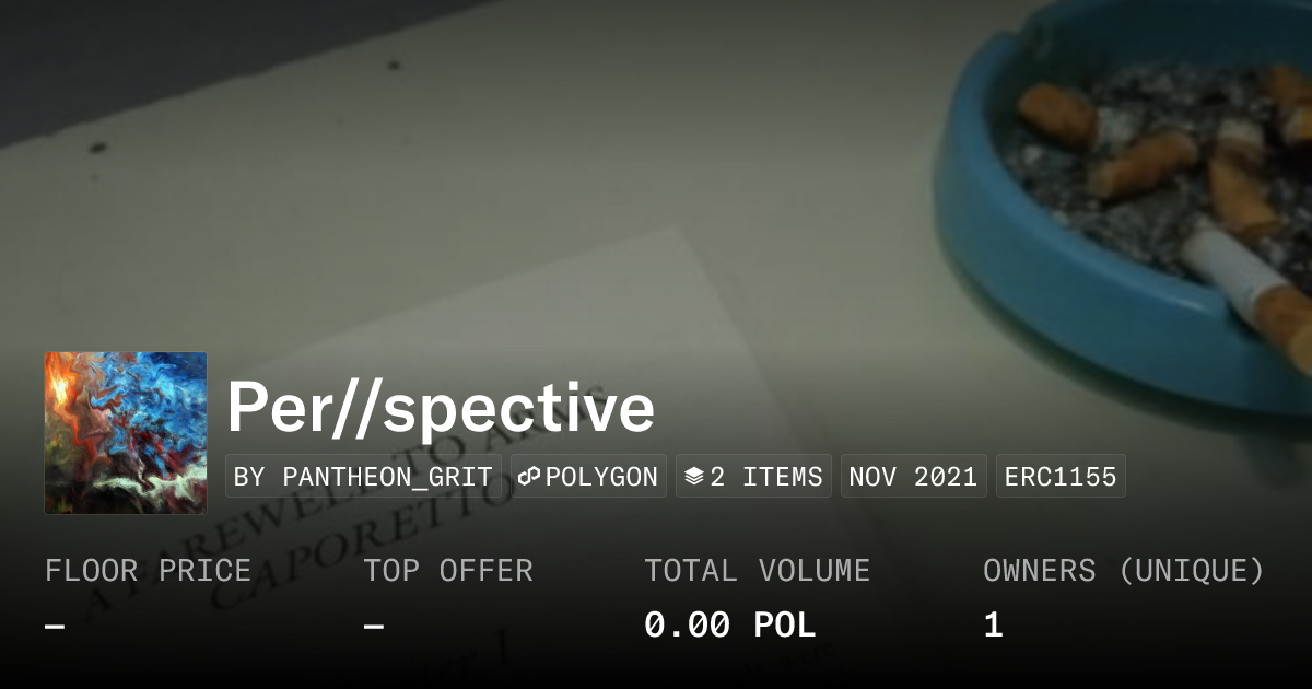 Per//spective - Collection | OpenSea