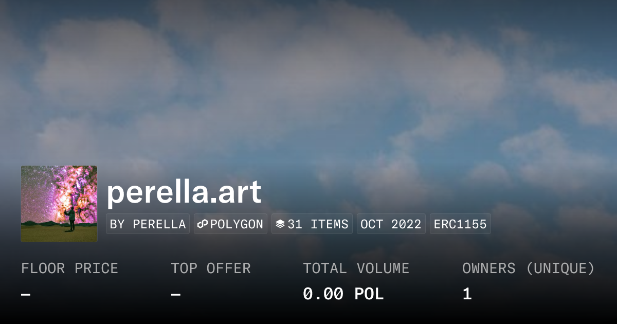 perella.art - Collection | OpenSea