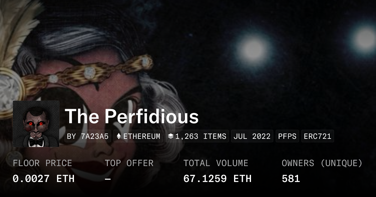 The Perfidious - Collection | OpenSea