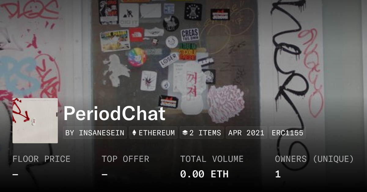 PeriodChat - Collection | OpenSea
