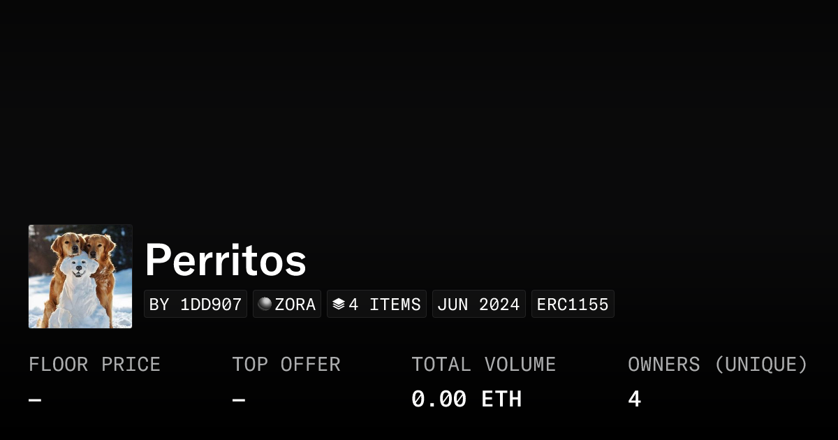 Perritos - Collection | OpenSea