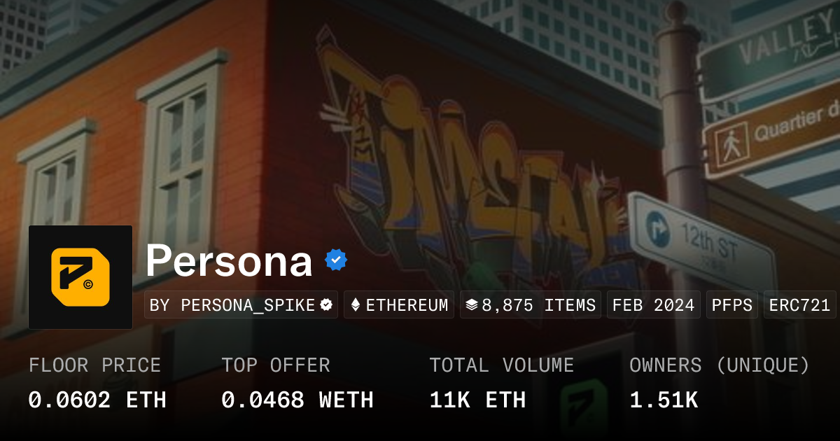 Persona - Collection | OpenSea