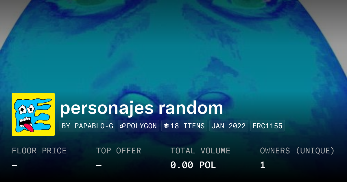personajes random - Collection | OpenSea