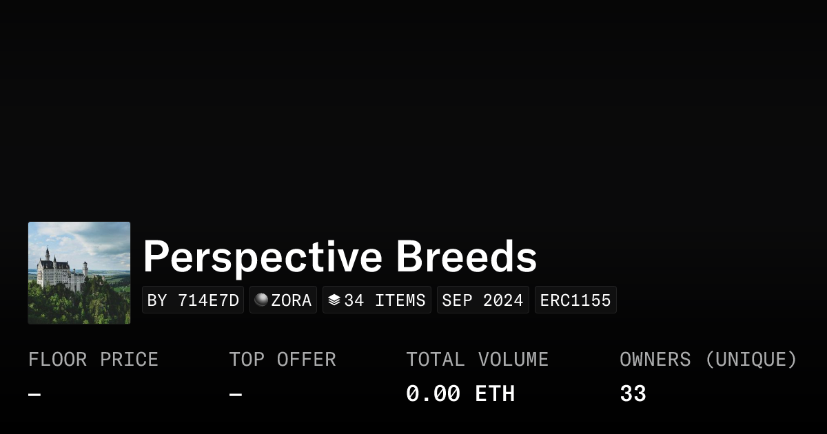 Perspective Breeds - Collection | OpenSea