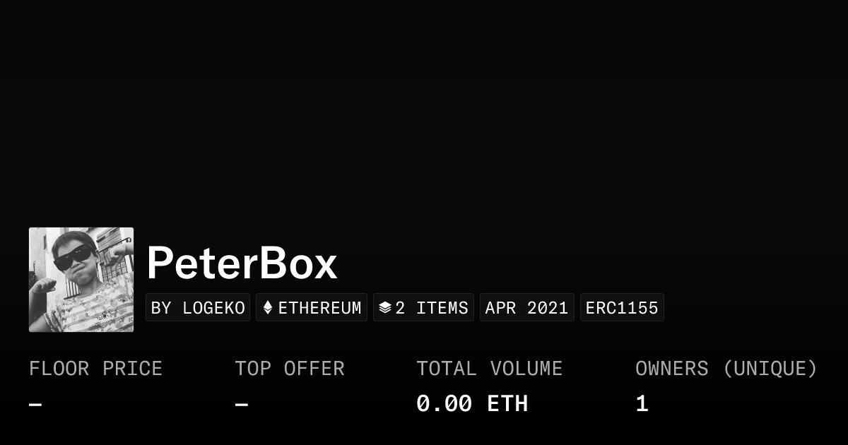 PeterBox - Collection | OpenSea