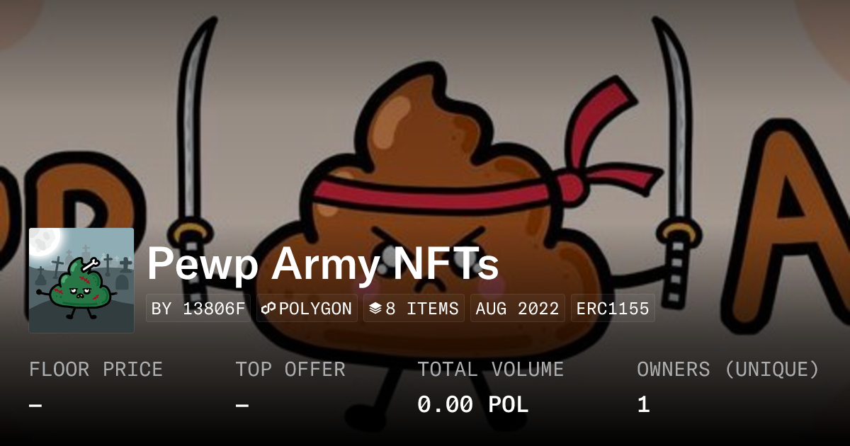 Pewp Army NFTs - Collection | OpenSea