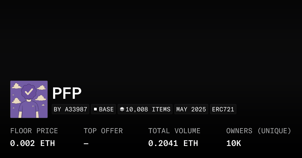 PFP - Collection | OpenSea