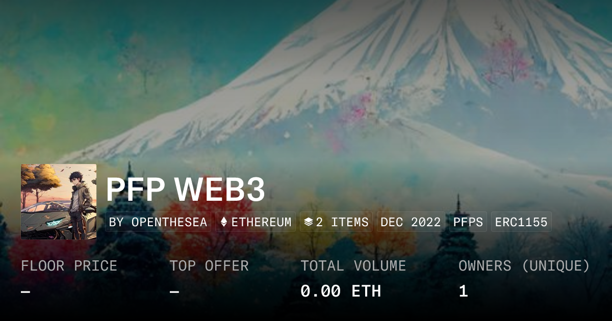 PFP WEB3 - Collection | OpenSea
