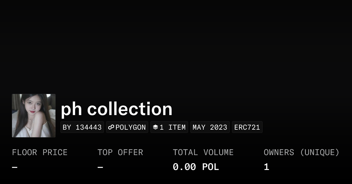 ph collection - Collection | OpenSea