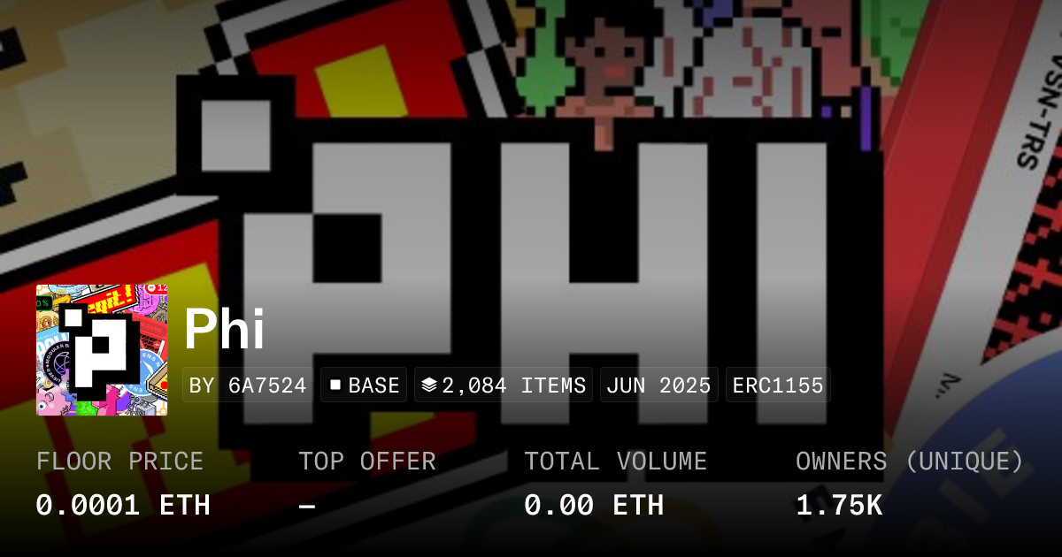 Phi - Collection | OpenSea