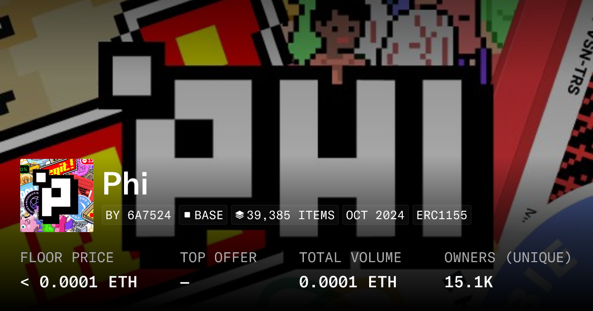 Phi - Collection | OpenSea