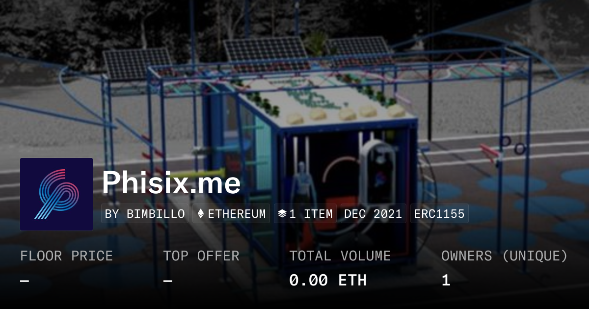 Phisix.me - Collection | OpenSea