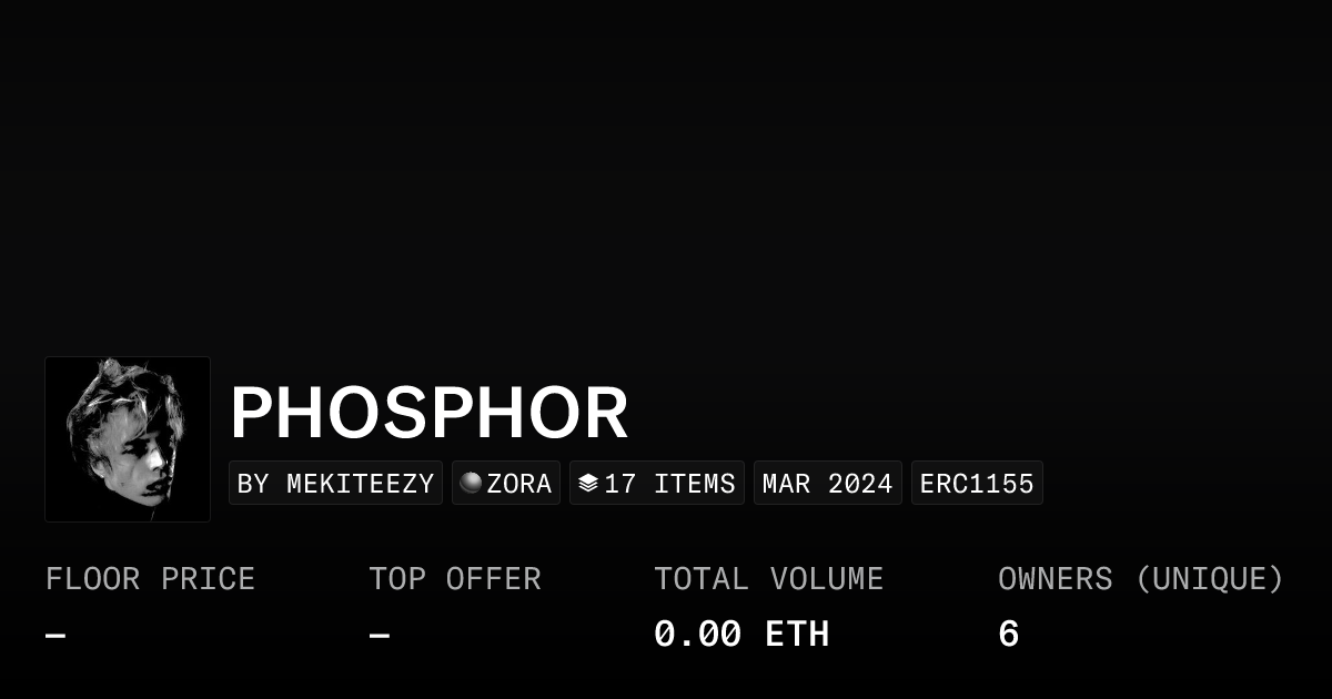 PHOSPHOR - Collection | OpenSea