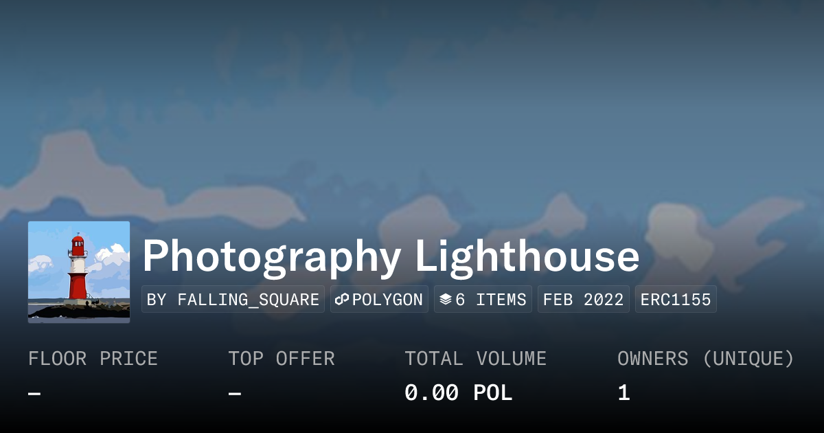 Photography Lighthouse - Collection | OpenSea