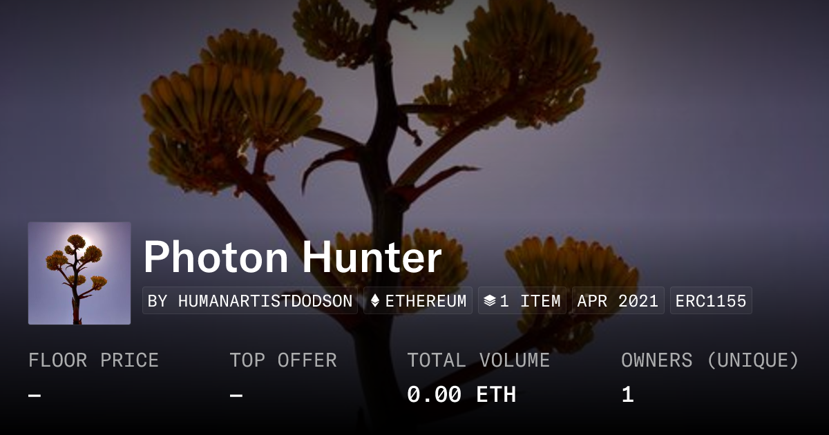 Photon Hunter - Collection | OpenSea