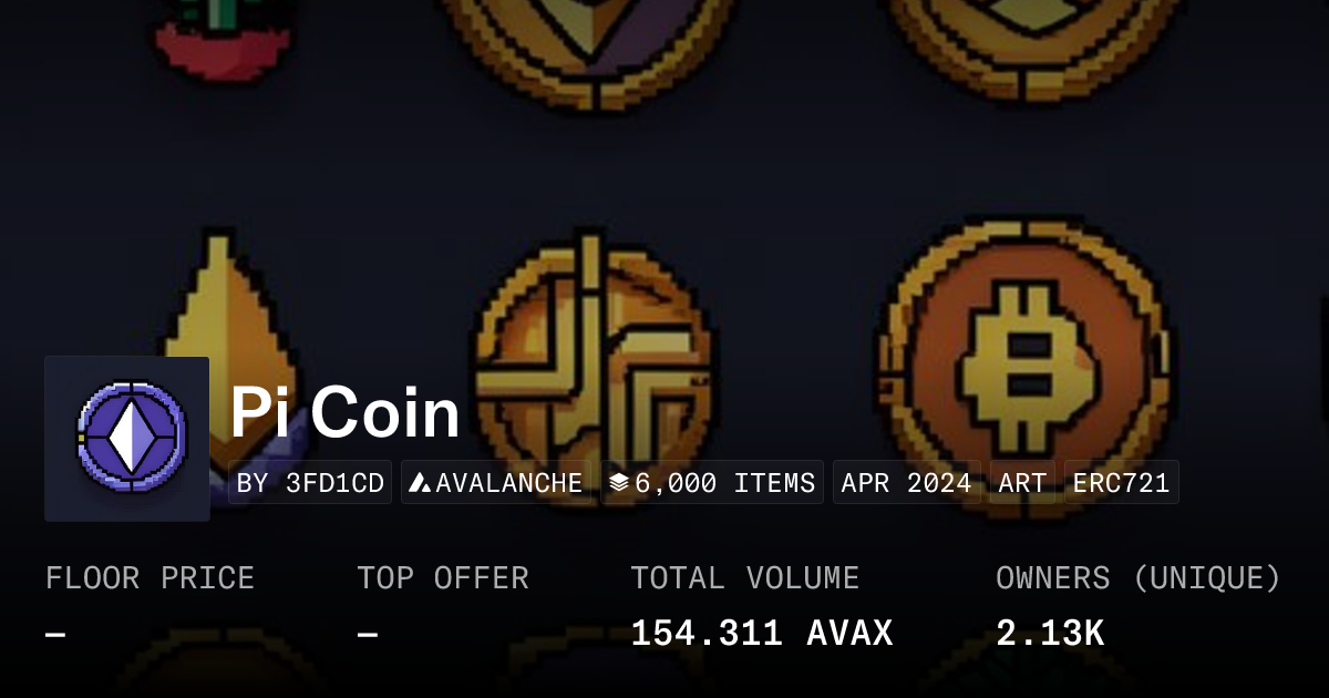Pi Coin - Collection | OpenSea