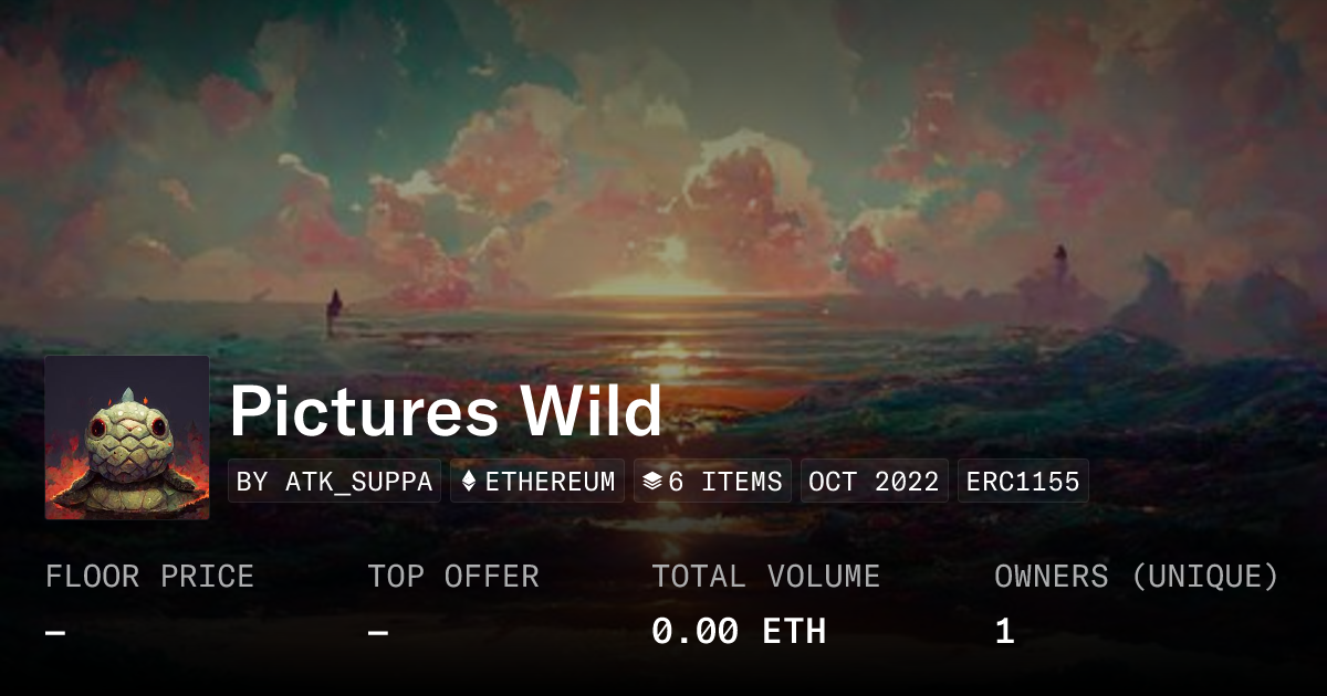 Pictures Wild - Collection | OpenSea
