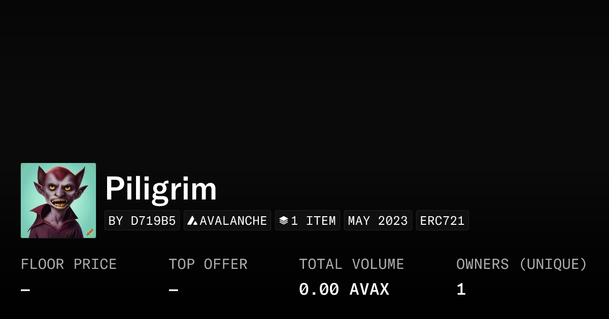 Piligrim - Collection | OpenSea