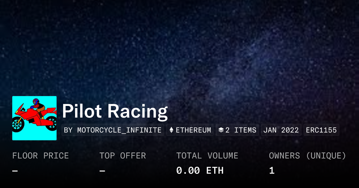 Pilot Racing - Collection | OpenSea