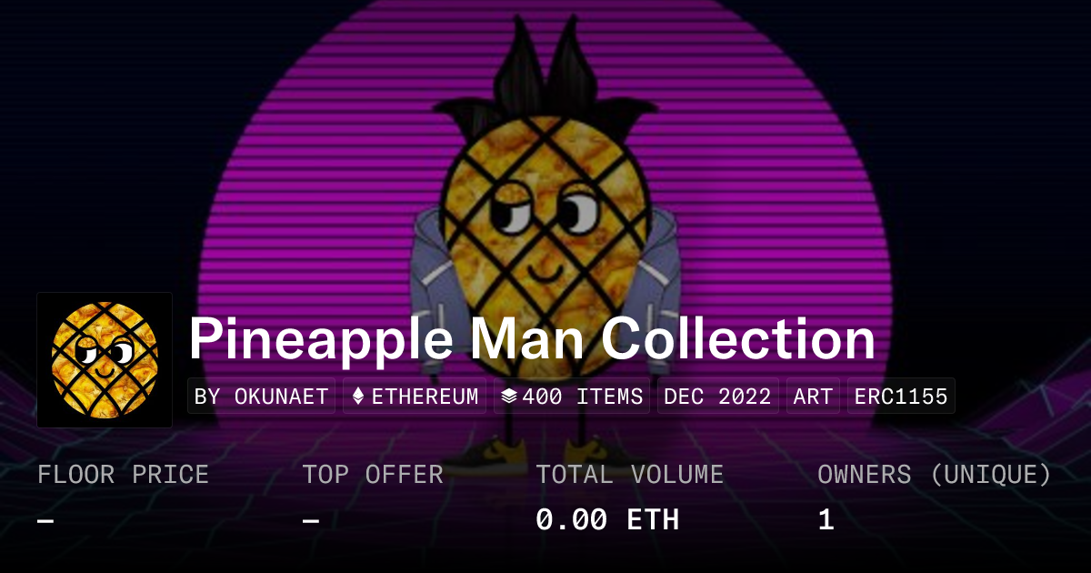 Pineapple Man Collection - Collection | OpenSea