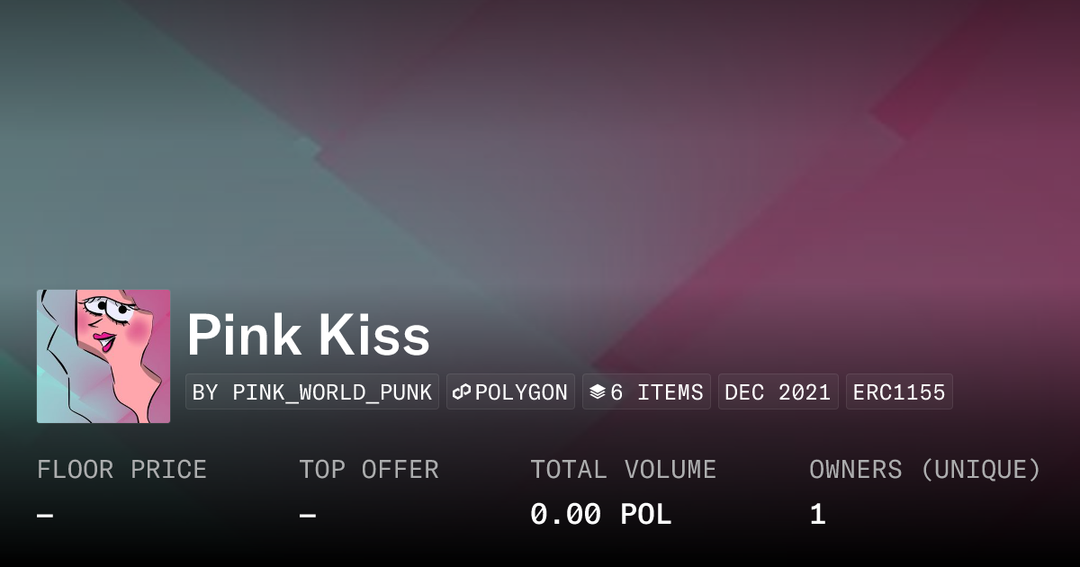 Pink Kiss - Collection | OpenSea