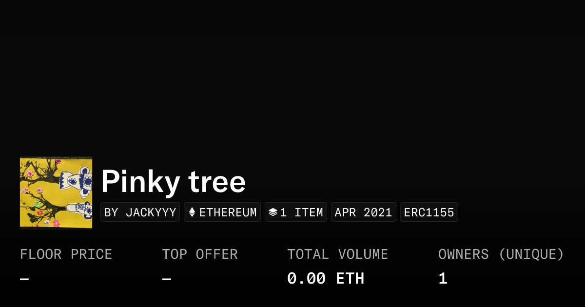 Pinky tree - Collection | OpenSea