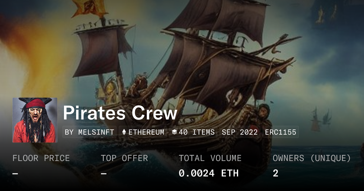 Pirates Crew - Collection | OpenSea