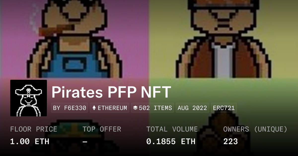 Pirates PFP NFT - Collection | OpenSea