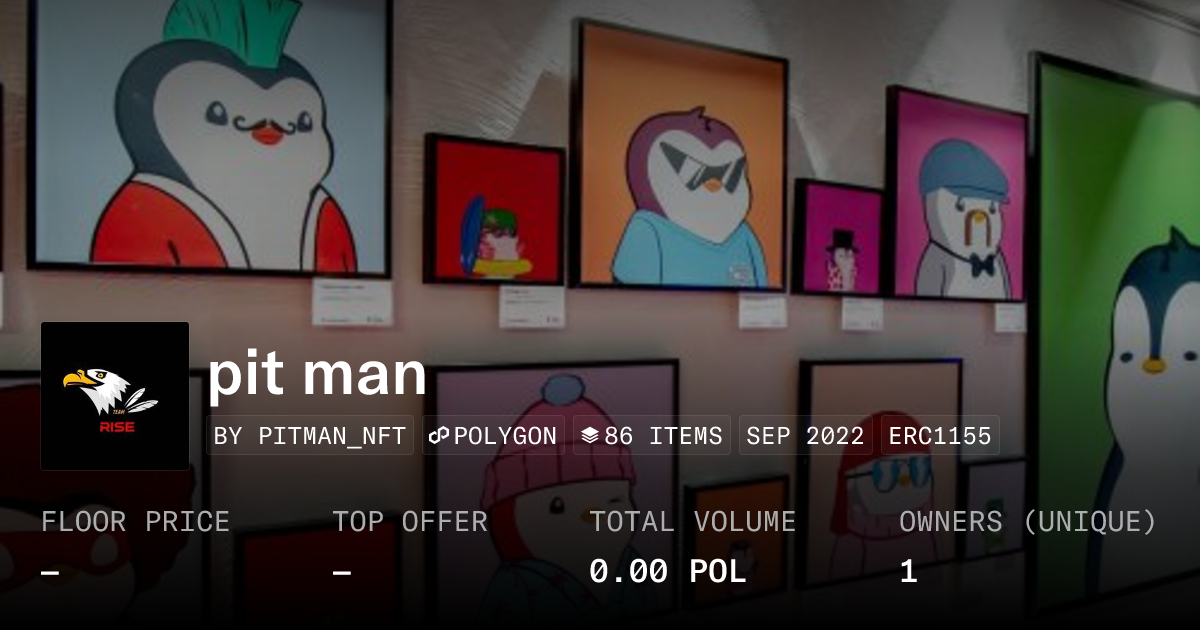 pit man - Collection | OpenSea