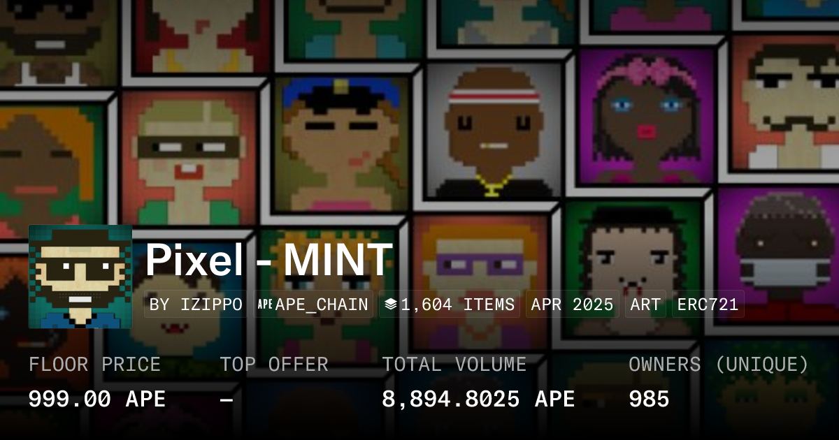 Pixel - MINT - Collection | OpenSea
