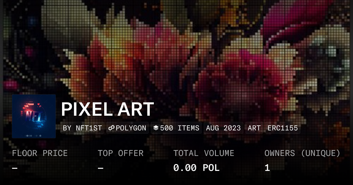 PIXEL ART - Collection | OpenSea