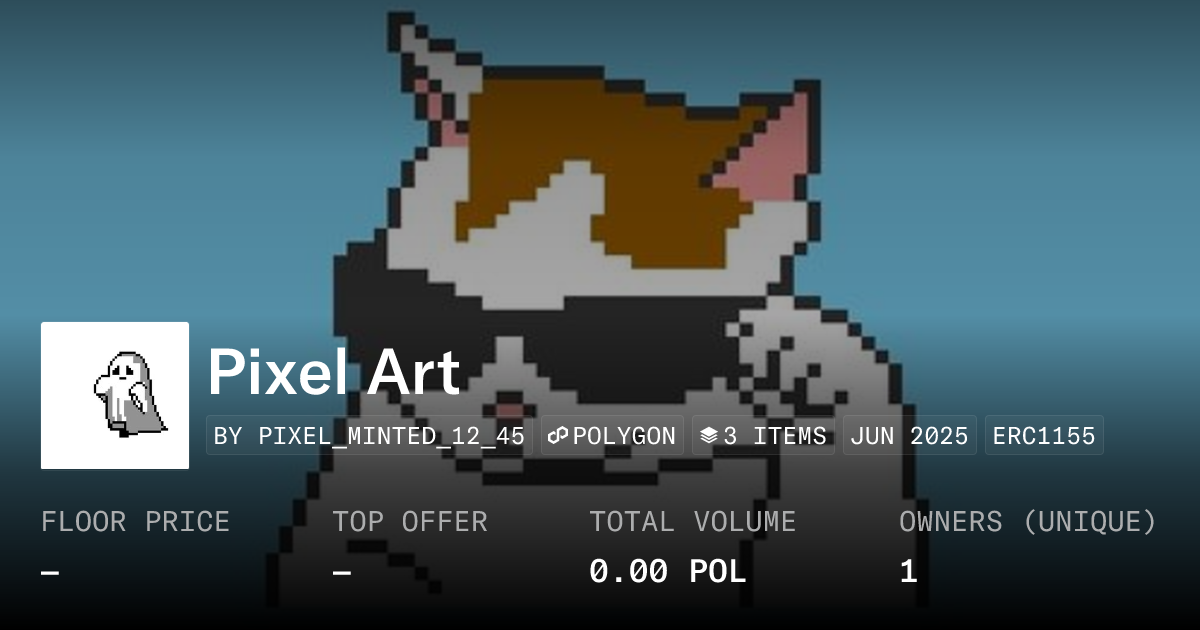 Pixel Art - Collection | OpenSea