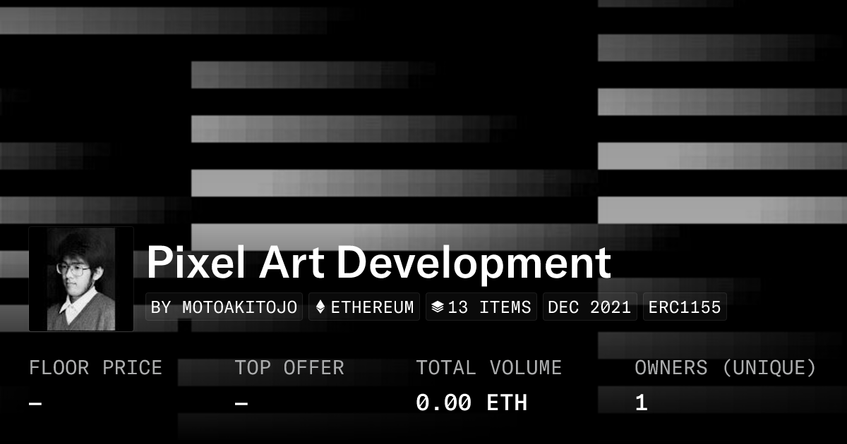 Pixel Art Development - Collection | OpenSea
