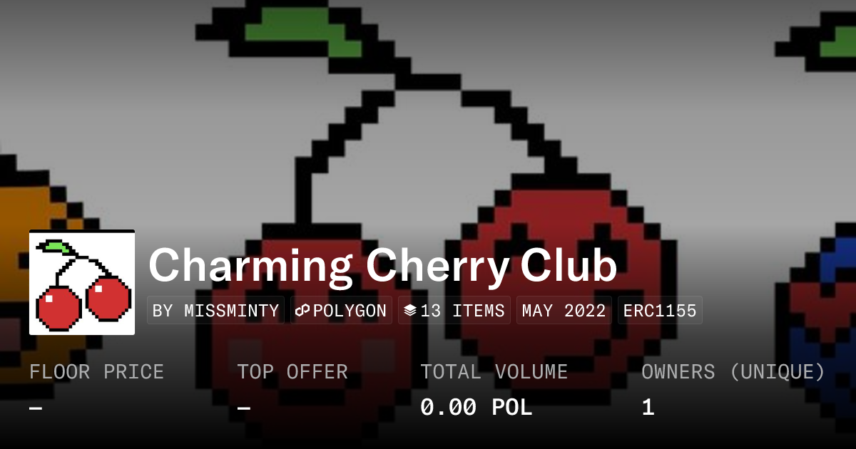 Charming Cherry Club - Collection | OpenSea