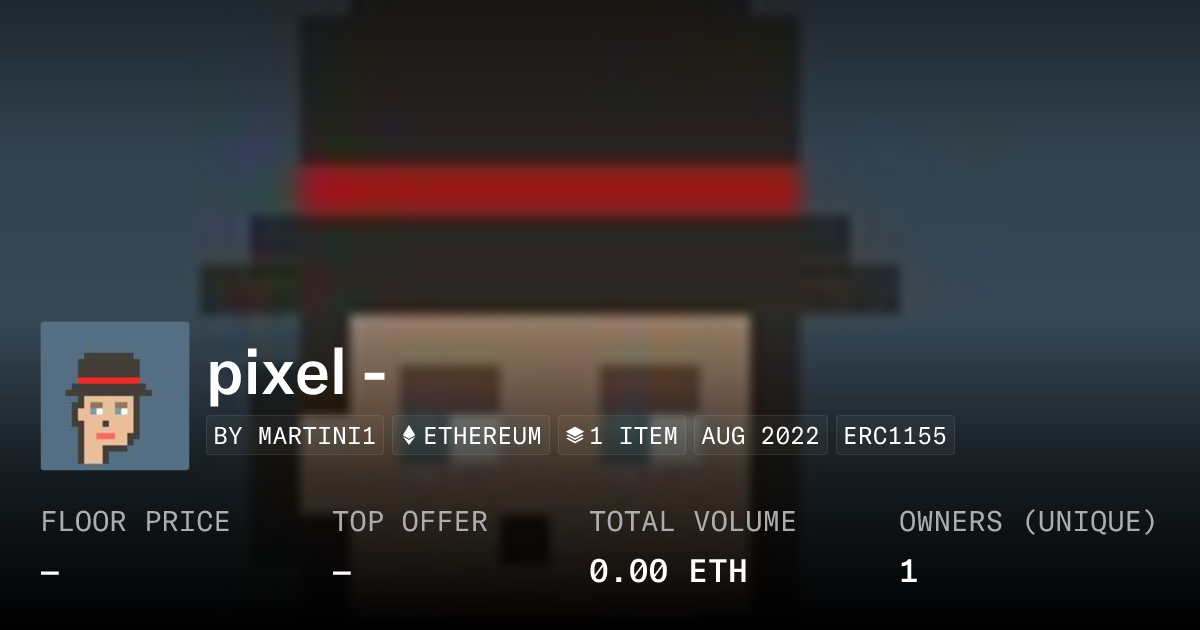 pixel - - Collection | OpenSea