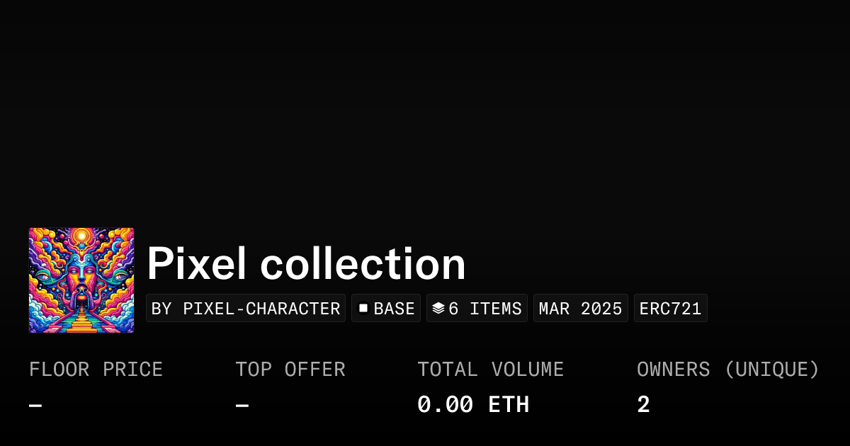Pixel collection - Collection | OpenSea