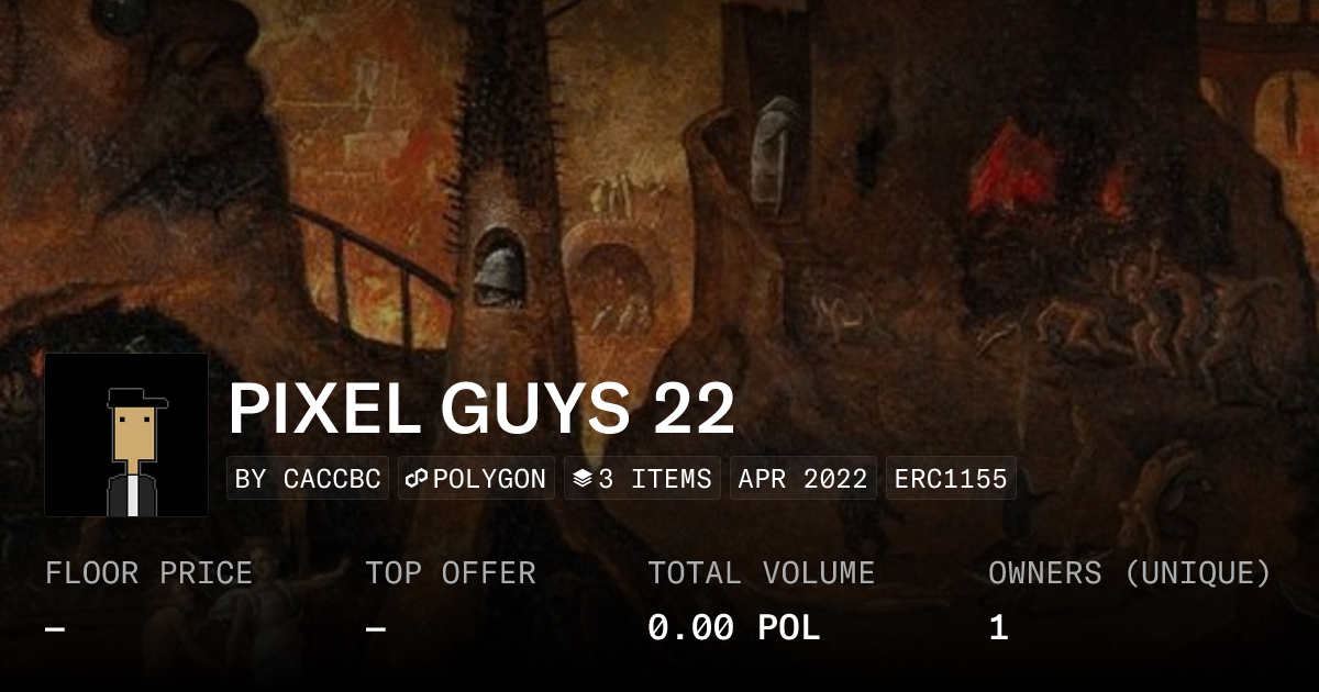 PIXEL GUYS 22 - Collection | OpenSea