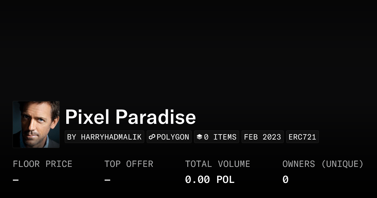 Pixel Paradise - Collection | OpenSea