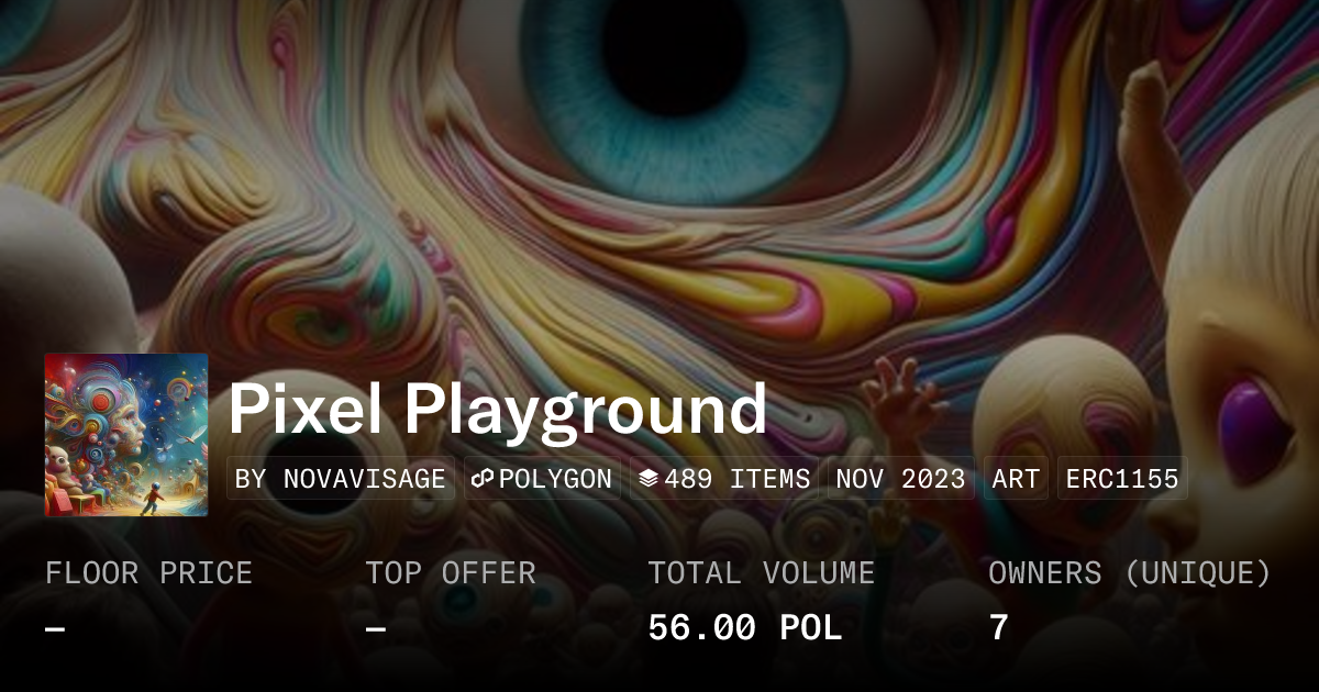 Pixel Playground - Collection | OpenSea