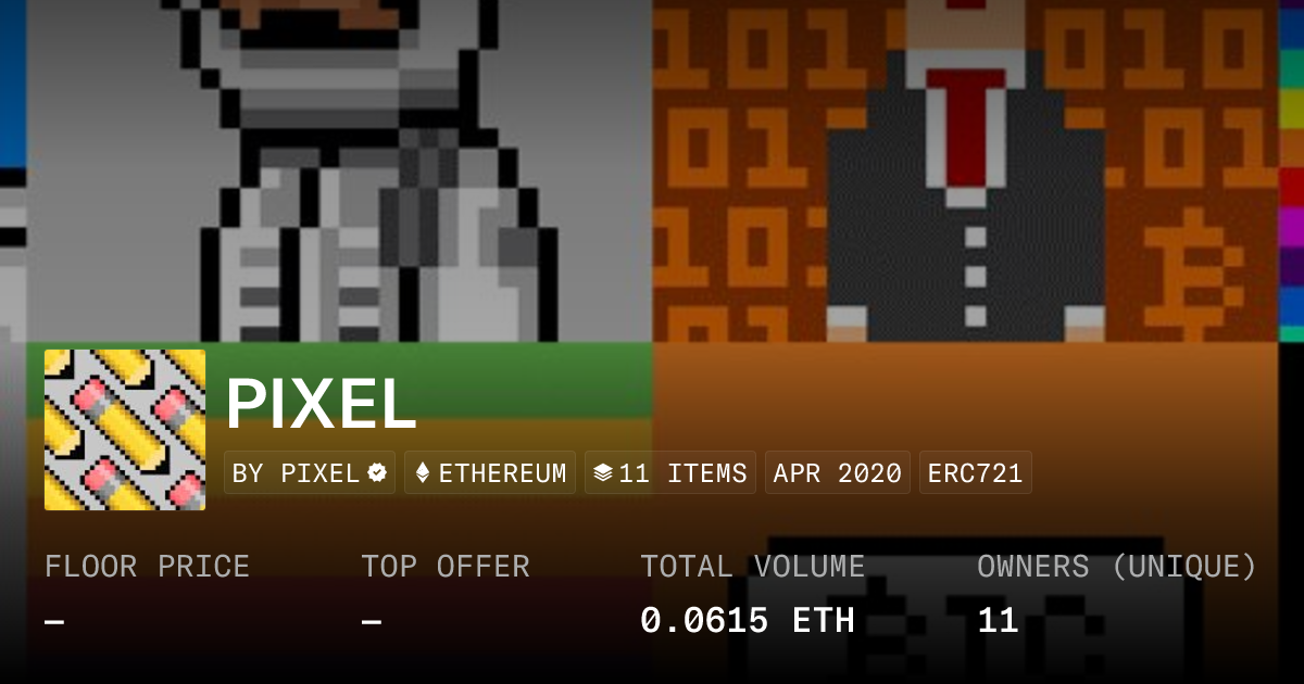 PIXEL - Collection | OpenSea