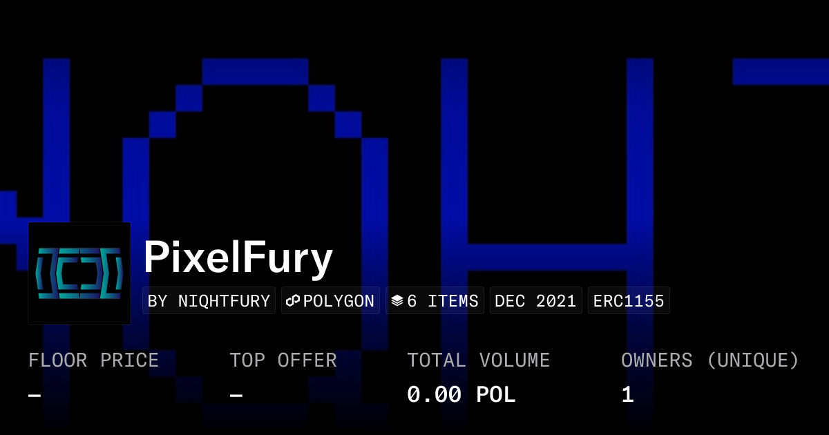 PixelFury - Collection | OpenSea
