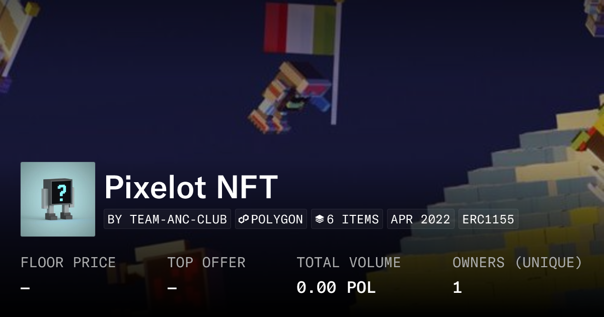 Pixelot NFT - Collection | OpenSea