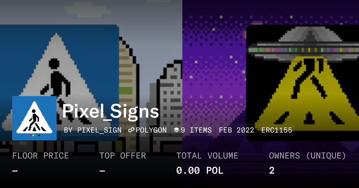 Pixel_Signs - Collection | OpenSea
