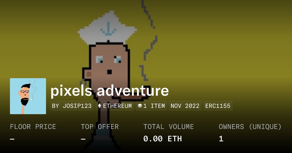 pixels adventure - Collection | OpenSea