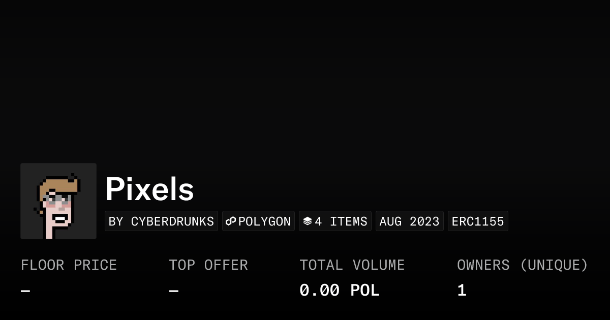 Pixels - Collection | OpenSea