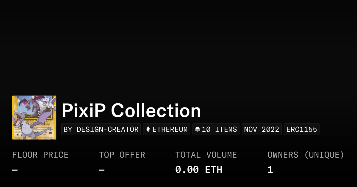 PixiP Collection - Collection | OpenSea